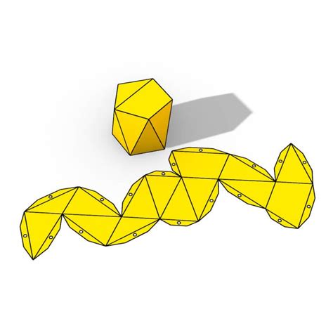 unfold mesh parametric house