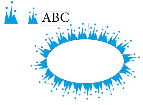 Vector How Do I Place Shapes Around The Edge Of An Ellipse In Illustrator Graphic Design