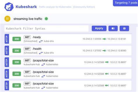Kubernetes Kubeshark Networking Fatih T