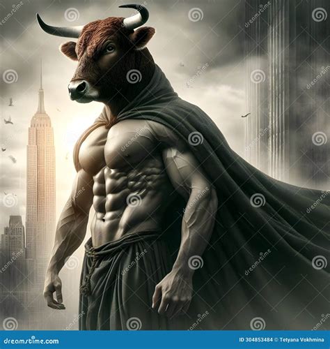 Minotaur Black Background Hyper Realistic Buffalo Head Wallpapers