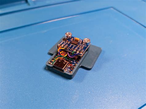 clip on rp2040 zero adxl 345 input shaper probe by pulsar download