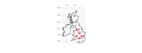 Plotting Air Pollution Data Over Uk Using Matlab Stack Overflow