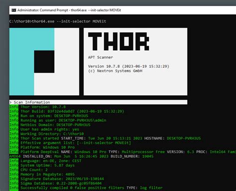 New Thor 10 7 8 Techpreview Features Nextron Systems
