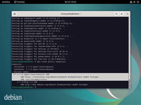 how to install keepassxc on debian 12 11 or 10 linuxcapable