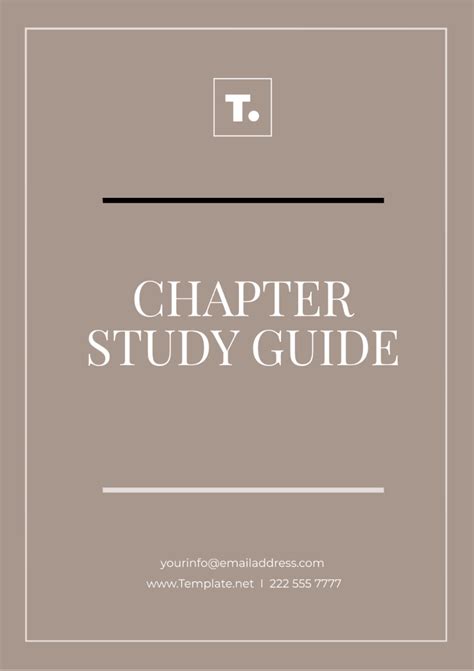 FREE Study Guide Templates Examples Edit Online Download Template Net