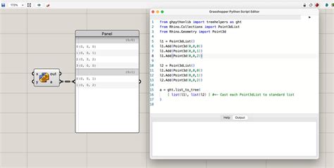 Ghpythonlib Treehelpers List To Tree Failed In New GH Grasshopper McNeel Forum