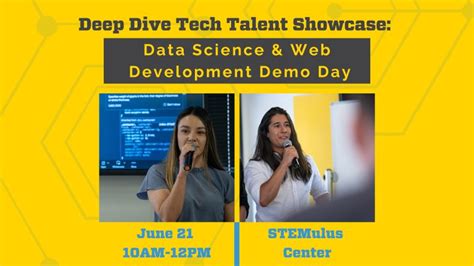 Deep Dive Coding On Linkedin Deep Dive Tech Talent Showcase Data Science And Web Development