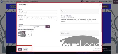 How To Optimize Your Website With SEO Tools In Odoo 17