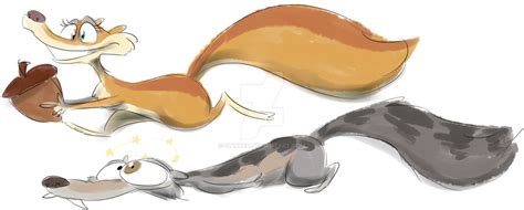 Scratte Vs Scrat By Stinkek On Deviantart