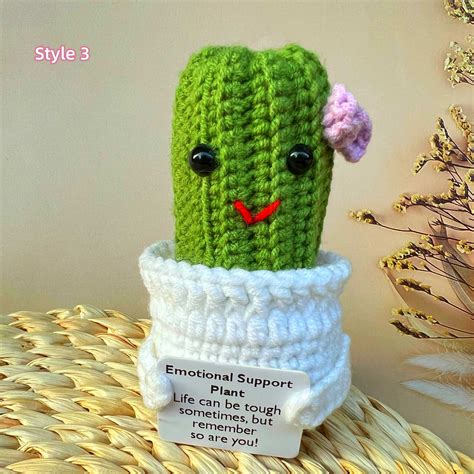 Handmade Crochet Succulent Plants Positive Back To School Ts Custom