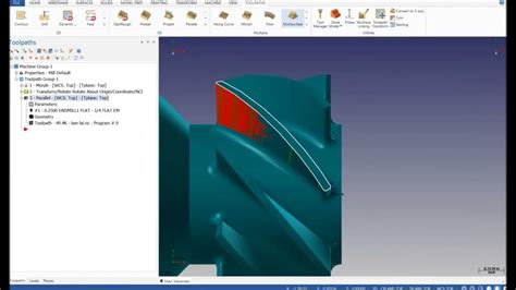 Mastercam 5 Axis Programming Youtube