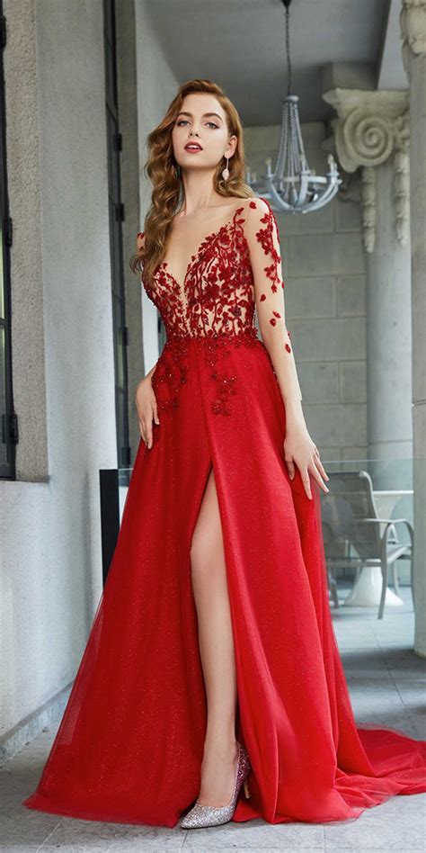 Red Wedding Dresses 18 Lovely Options For Brides