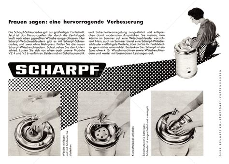 SCHARPF SCHARPF Schleuderfee Frauen Sagen Eine Hervorragende Verbesserung Brand History