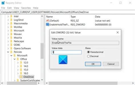 Allow Users To Choose How To Handle Office File Sync Conflicts