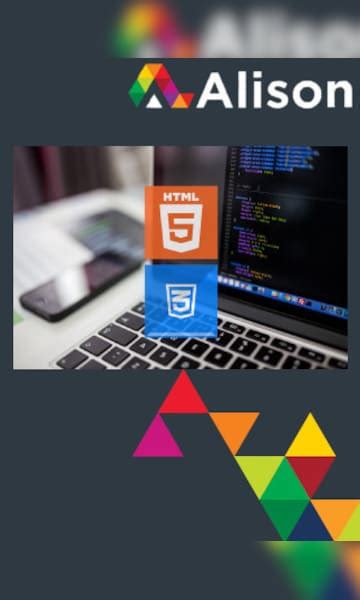 Buy Web Page Design Using Html5 And Css3 Course Alison Global Digital Certificate Cheap