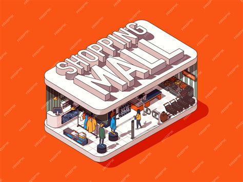 3d 아이소메트릭 그래픽 디자인의 쇼핑몰 개념 웹 배너를 위한 아이소메트릭 룸 인테리어에 있는 사람들과 함께 옷 슈퍼마켓 체크