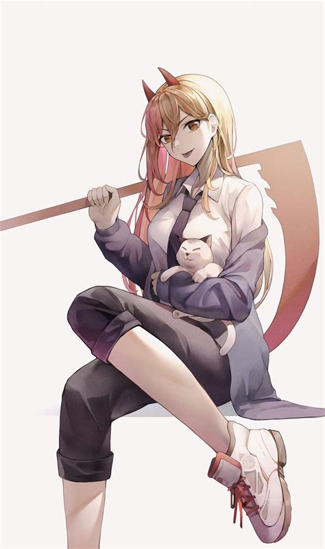 Power Chainsaw Man Image By Pixiv Id Zerochan Anime Image Board