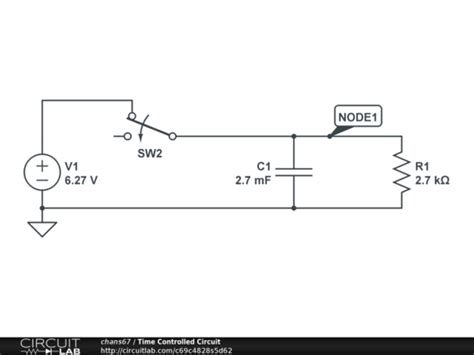 Time Controlled Circuit CircuitLab