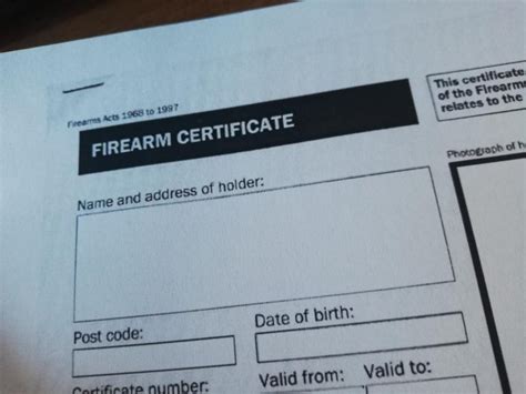 Qué Es El Firearm Certificate
