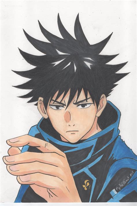 How To Draw Megumi Fushiguro Anime Character Drawing Anime Drawing Books Character Drawing