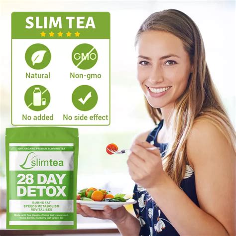 Slimtea 28 Days Detox Tea Weightloss Tea Ginax Store