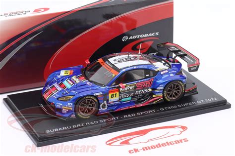 Spark 143 Subaru Brz Gt300 61 Super Gt Series 2022 Iguchi Yamauchi