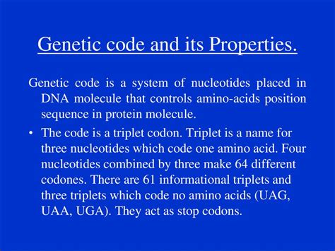 Molecular Basis Of Heredity презентация онлайн