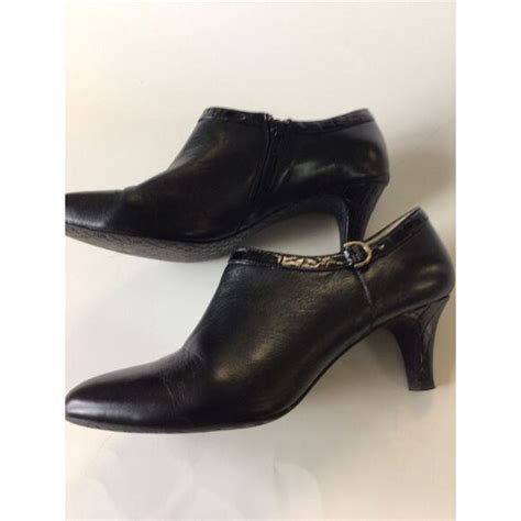 Circa Joan And David Shoes Joan David Circa Luxe Black Leather Ankle