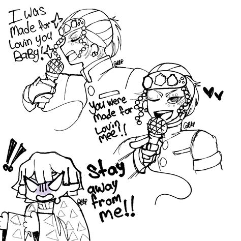 Tenten And Zenn Doodles Demon Slayer Amino