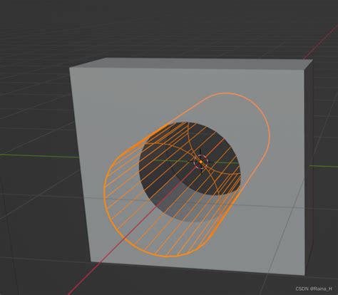 Blender基础：布尔修改器、线框修改器、表面细分修改器blender布尔 Csdn博客