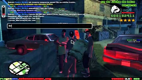 Server De Samp RPG Brasil Play Stars Voltou YouTube