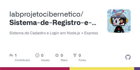 Github Labprojetociberneticosistema De Registro E Acesso De Usuario