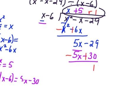 Polynomial Division Flashcards Quizlet