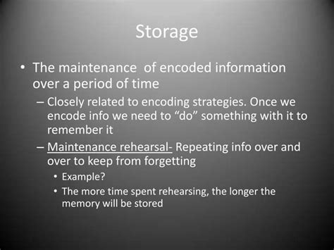 three processes of memory pptx data storage and warehousing computing