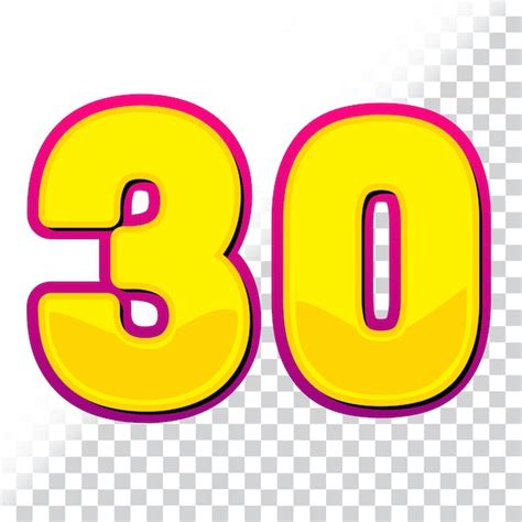 30 PNG Vectorial Y 30 Por Ciento PNG 3D Color Dorado Y Descuento 30 Por