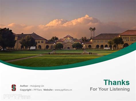 Stanford Powerpoint Template