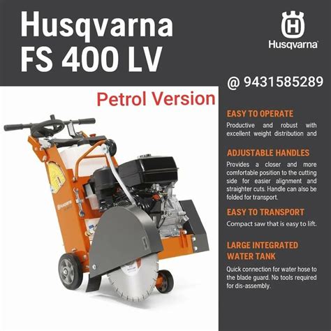 Husqvarna Fs 400lv 6 Inch At ₹ 300000 In Ranchi Id 2851648630448