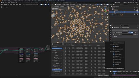 how to view real time object transform values in geometry nodes