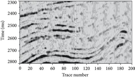 Seismic Poststack Section Of The Interest Download Scientific Diagram