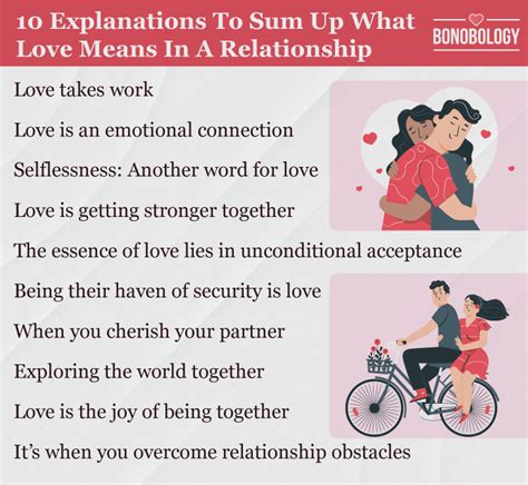 10 Explanations To Sum Up What Love Means In A Relationship