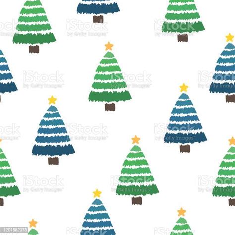 핸드메이드 그래픽 포레스트 원활한 패턴 디자인 새해 카드 크리스마스 파티 초대 겨울 시즌 상점 판매 휴일 광고 가방 인쇄 티셔츠 등을위한 추상 나무 가문비나무에 대한 스톡