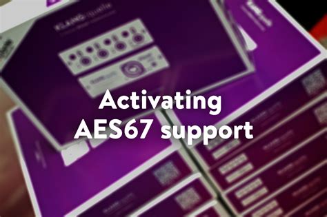 Aes67 Interoperability Klang Aes67 Interoperability Klang