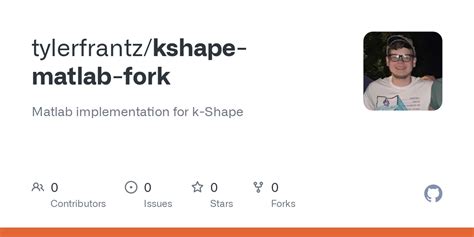 Github Tylerfrantzkshape Matlab Fork Matlab Implementation For K Shape