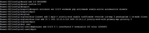 Huawei Olt Voip Configure Sip And H248 Protocol Gpon Solution