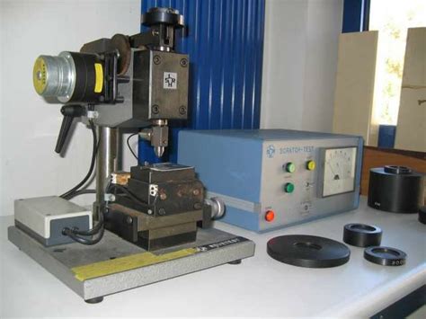 4 Scratch Tester Used To Perform Controlled Scratch Tests Download Scientific Diagram