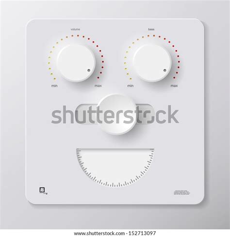 Volume Panel Vector Stock Vector Royalty Free Shutterstock
