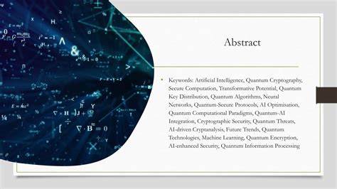 Artificial Intelligence And Quantum Cryptography Pptx