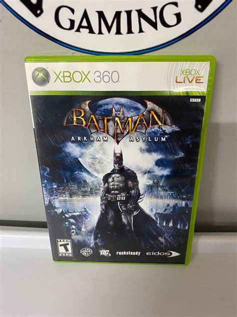 Batman: Arkham Asylum CIB (Microsoft Xbox 360, 2009) FREE SHIPPING! 788687200660 | eBay