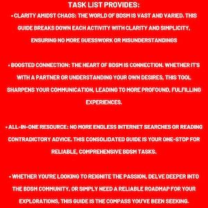 Bdsm Tasks List Guide Submissive Dominant Idea Activities Pdf Beginner Activity Sub Lifestyle