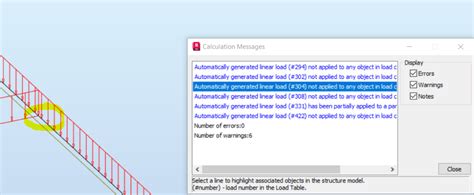 Warning Message Doesnt Highlight The Problem Location In The Model For